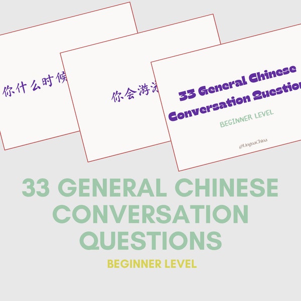 Chinese Question Cards for Beginner Level, Storytelling Cards, Chinese ...