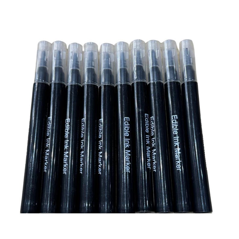Mini Black Edible Ink Markers FAST SHIPPING - Etsy