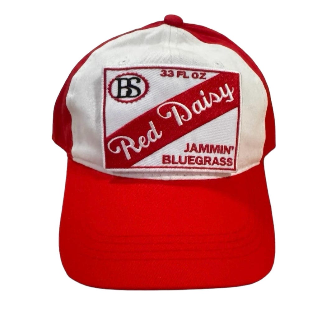 Billy Strings Red Daisy Relaxed Fit Hat - Etsy