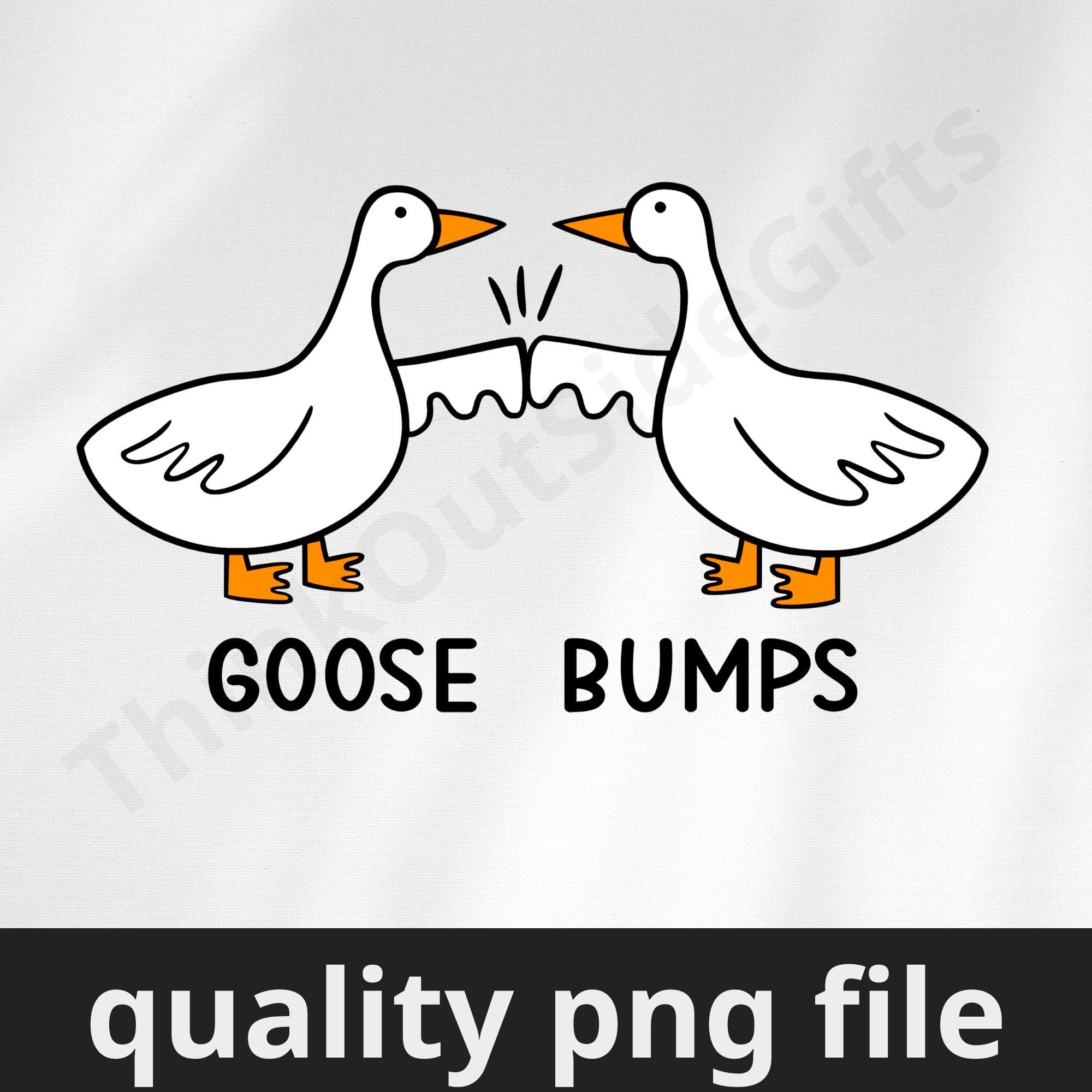 Goosebumps PNG, Goose Bumps Clipart, Aesthetic Png, Cute Png, Trendy Clipart, Retro Geese Png ...