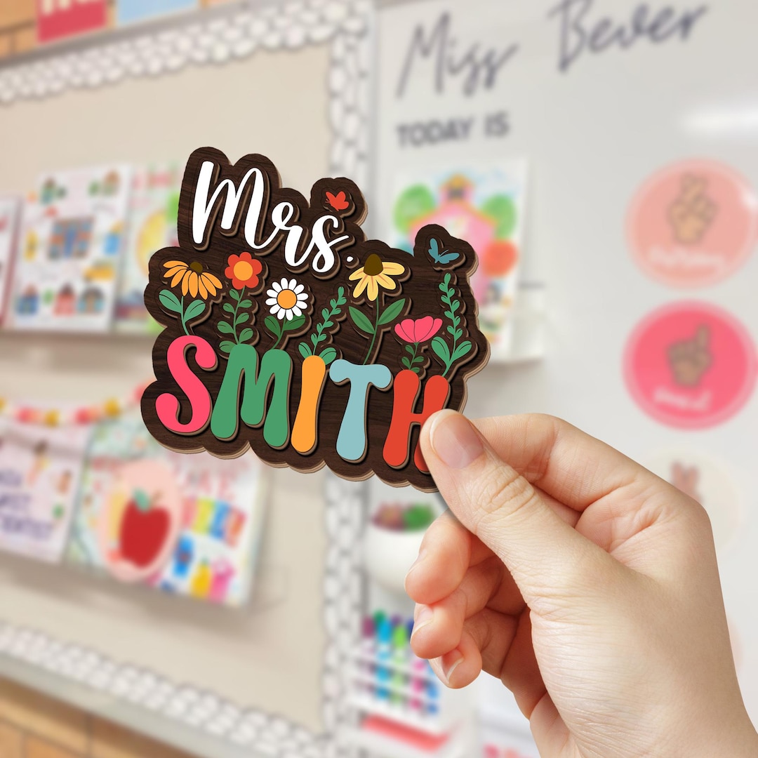 Teacher Magnet, Teacher Appreciation Gift, Teacher Gift, Custom Teacher ...