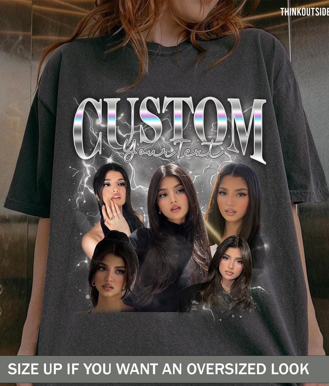 Custom Bootleg Rap Tee, Custom Photo Shirt, Your Own Picture Idea ...