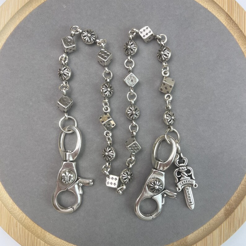 Chrome Hearts Style Wallet Chain,cross Pants Chain for Men Women,jeans ...