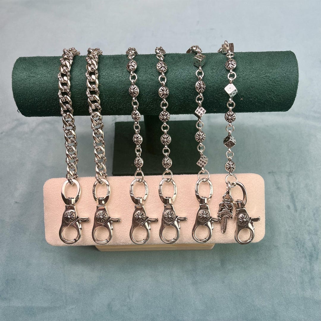 Chrome Hearts Style Wallet Chain,cross Pants Chain for Men Women,jeans ...