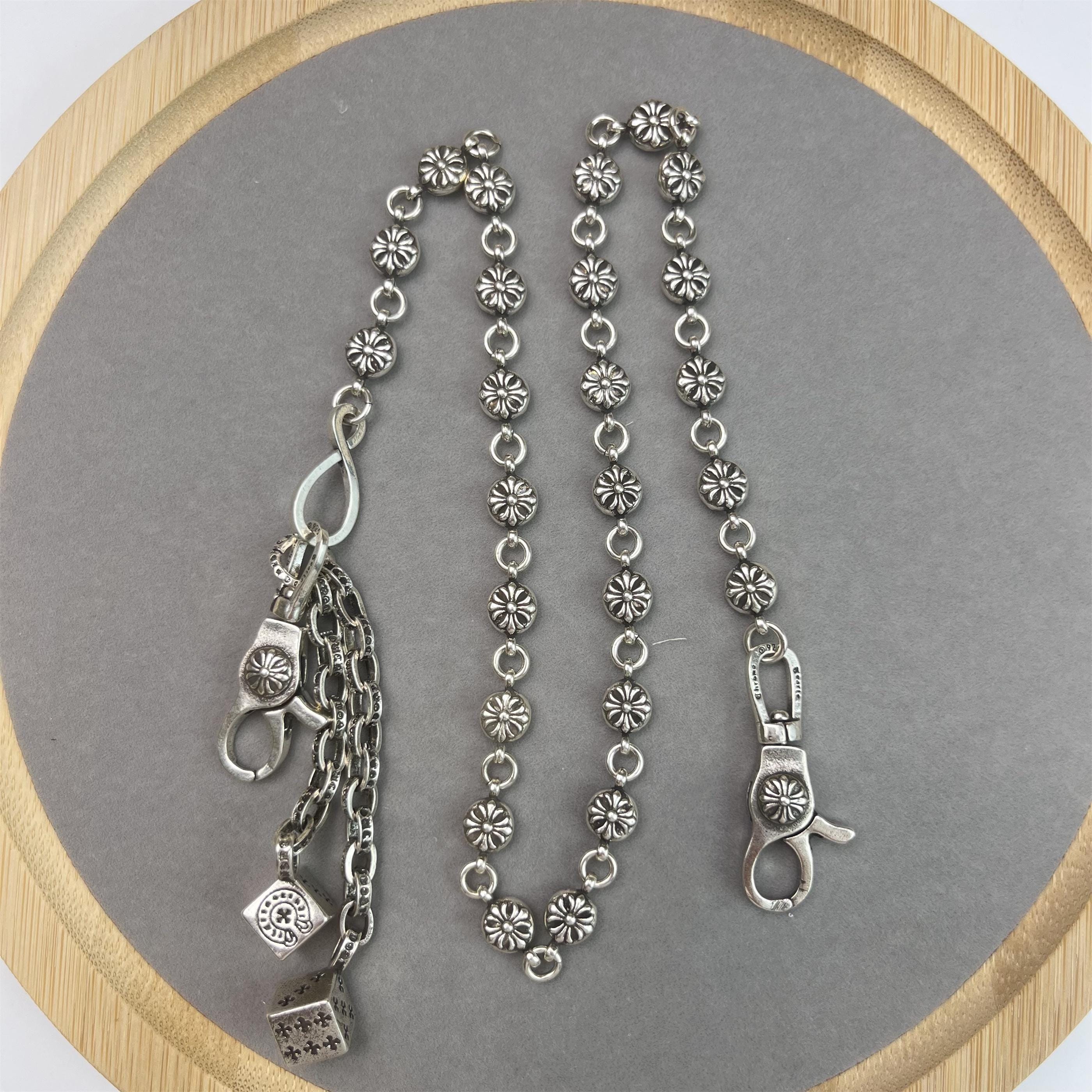 Chrome Hearts Style Wallet Chain,cross Pants Chain for Men Women,jeans ...