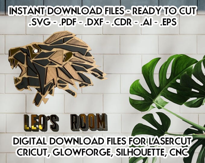 Leon PNG Para Imprimir - Etsy Canada