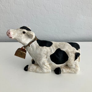 Vintage Mom and Baby Cow and Calf Figurines Farmhouse Rustic Decor - Etsy