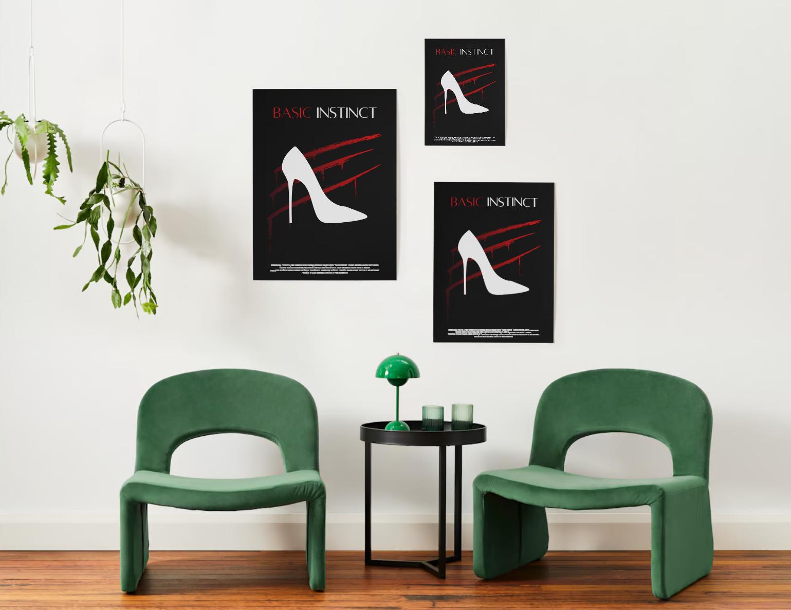 Unique Basic Instinct Movie Poster Alternative Art Print (version 2) - Etsy