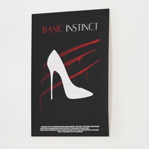 Unique Basic Instinct Movie Poster Alternative Art Print (version 2) - Etsy