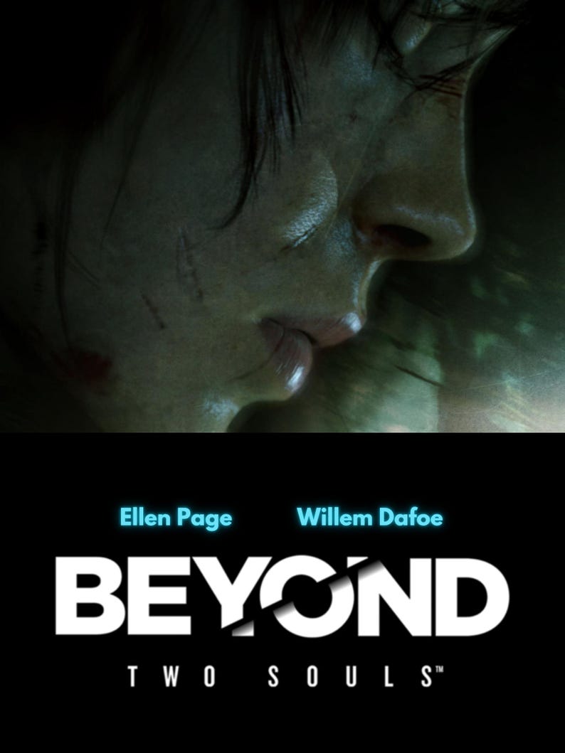 Unique Beyond: Two Souls Wall Art | Game Room Poster Print - Etsy