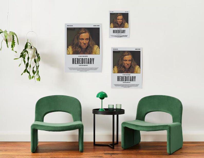 Unique Hereditary Poster for Horror Movie Fanatics - Etsy