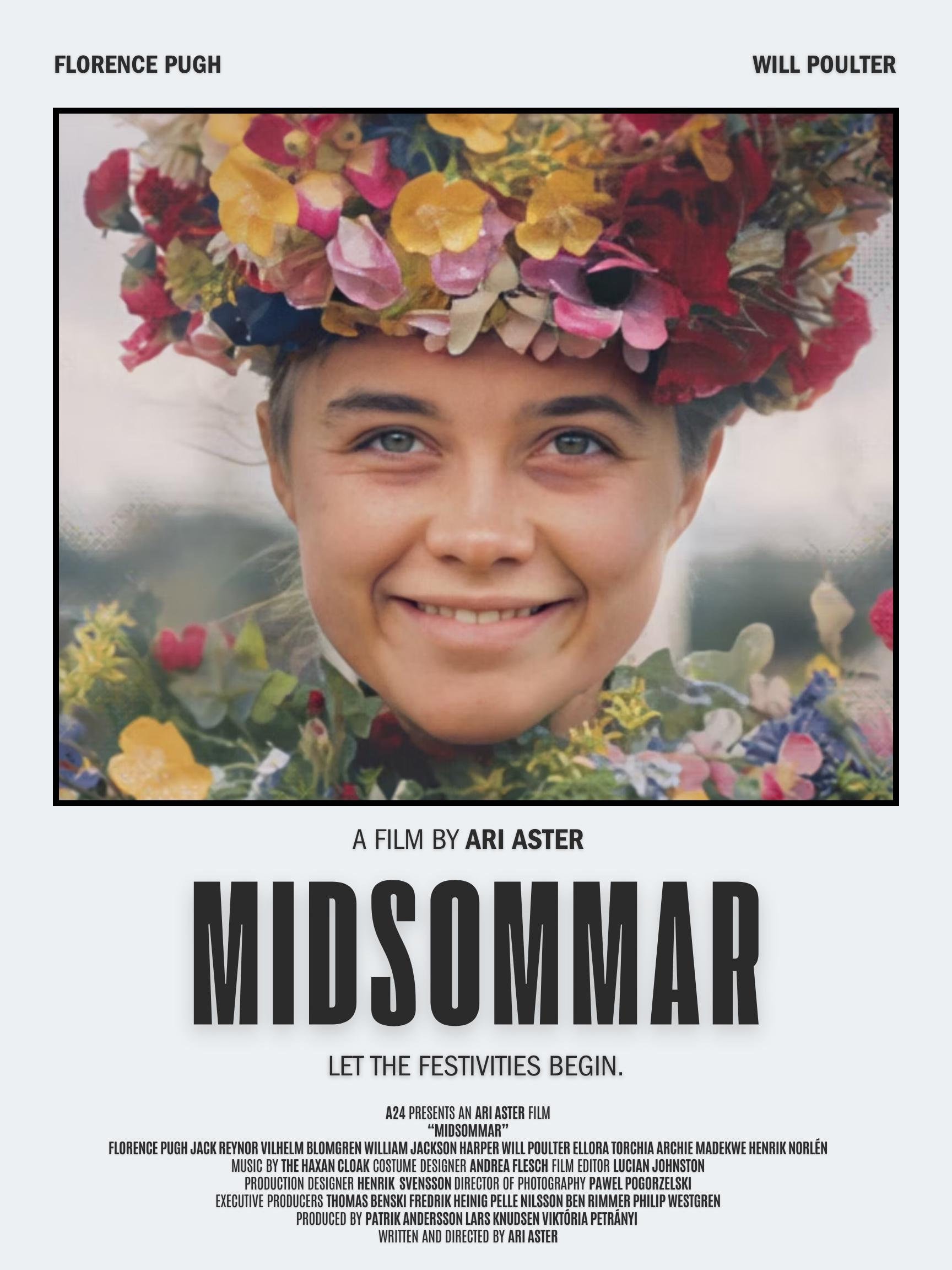 Midsommar Horror Movie Art Print | Alternative Fan Design - Etsy