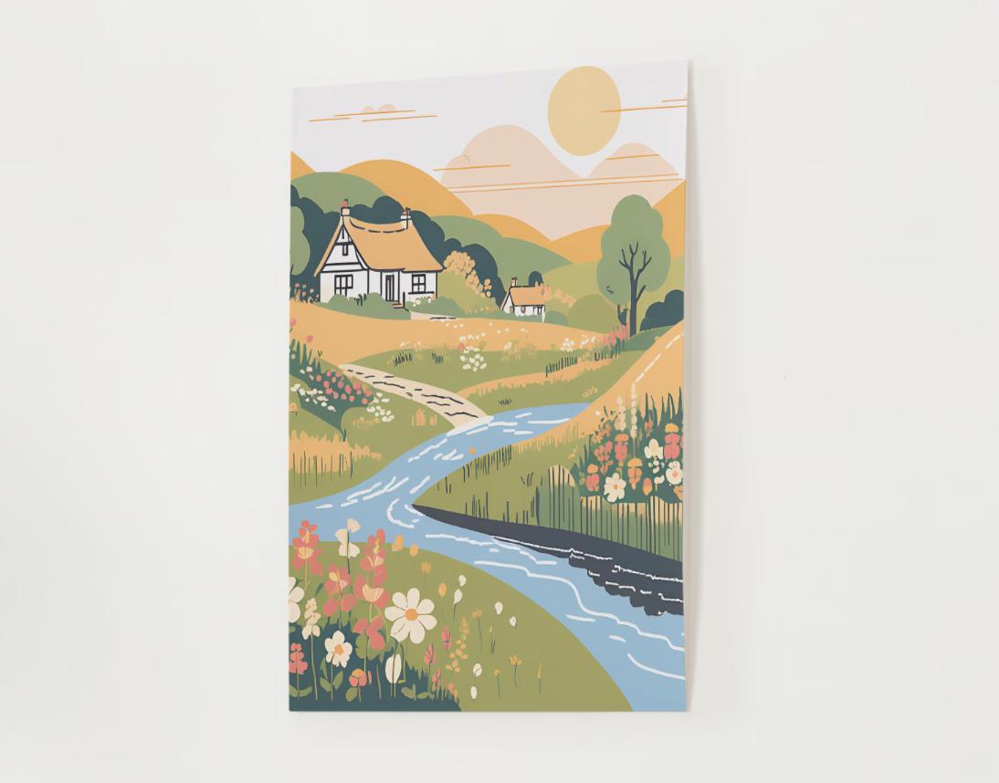 Charming Cottagecore Art Print for Cozy Spaces - Etsy