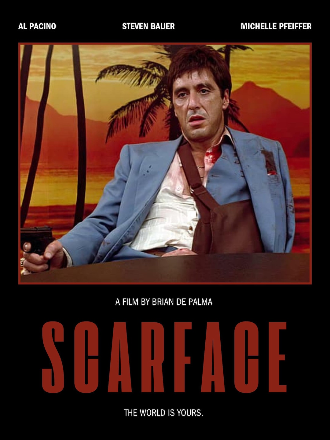 Unique Fan-made Scarface Alternative Poster Print - Etsy