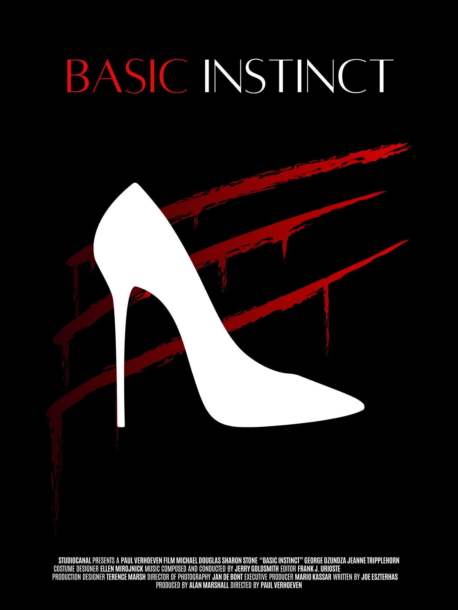 Unique Basic Instinct Movie Poster Alternative Art Print (version 2) - Etsy