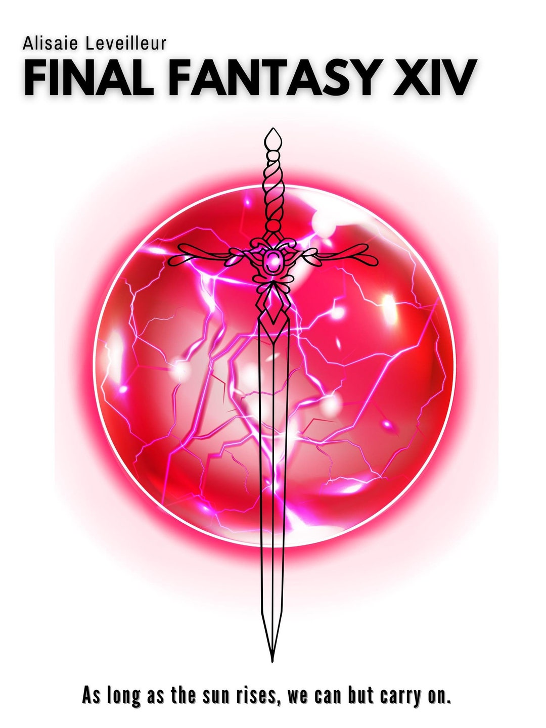 FFXIV Scions Minimalist Character Poster Bundle (1 of 2) | Set of 5 ...