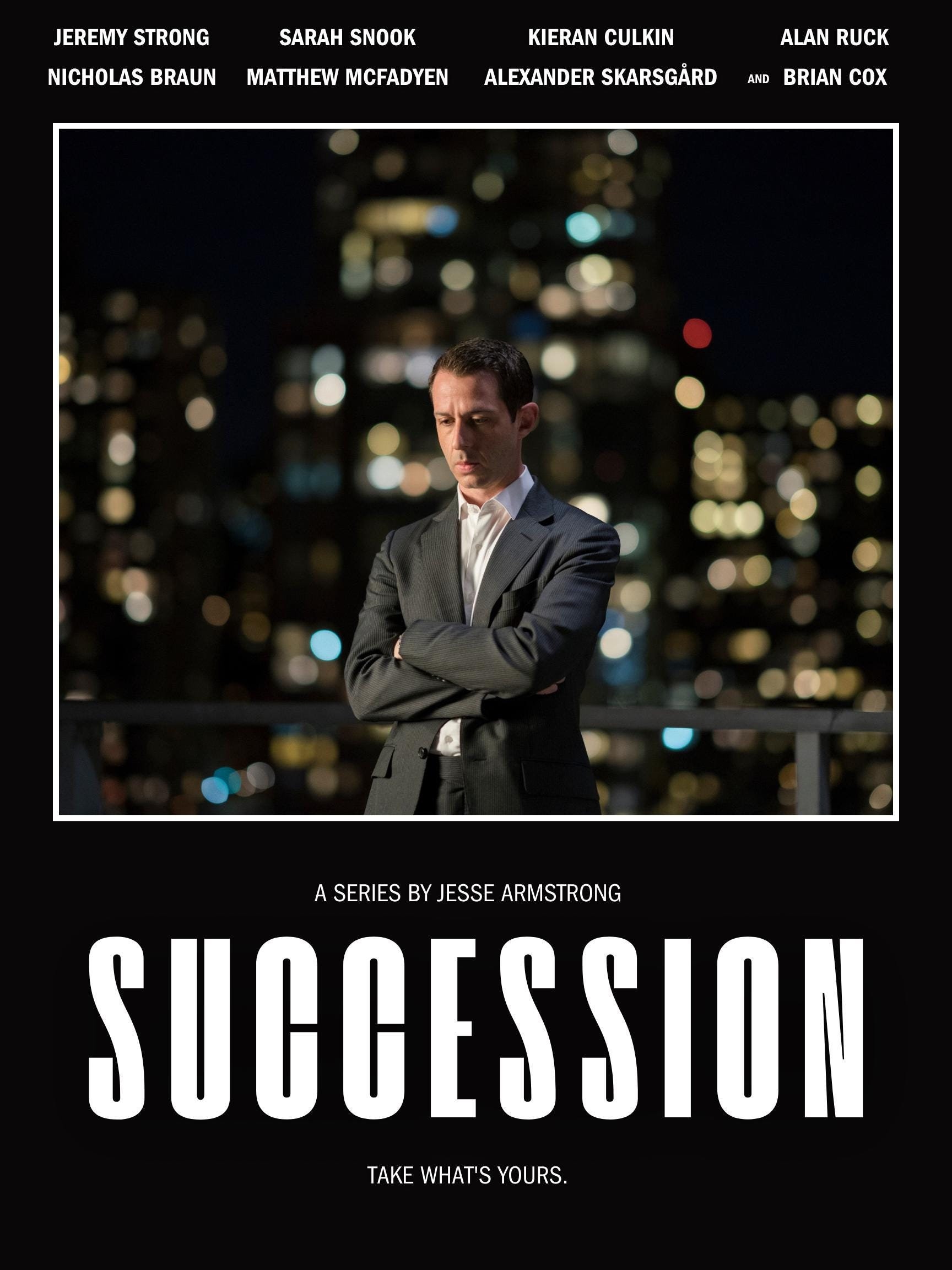 Stylish Succession Alternative Poster | Must-have Art for Fans of the ...