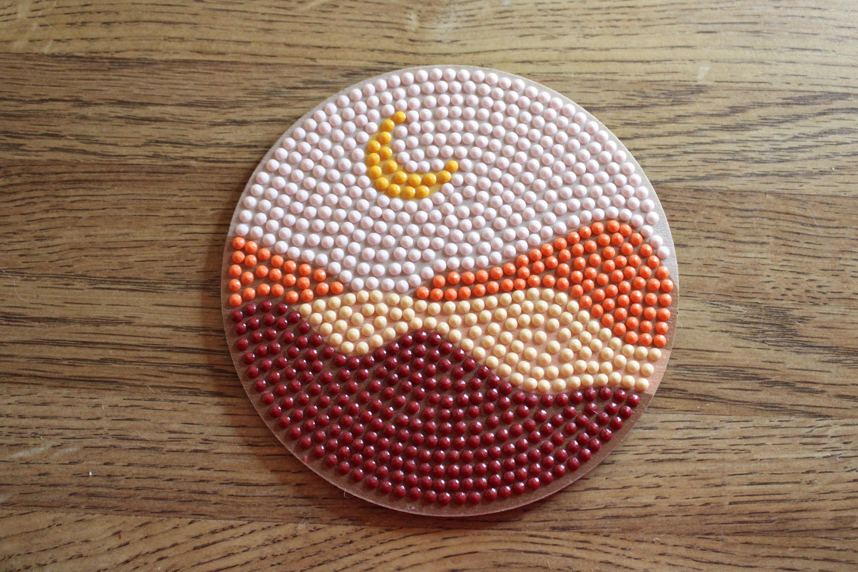 Santa Fe Desert Theme Diamond Art Drink Coaster Set | Set of 4 Coasters ...