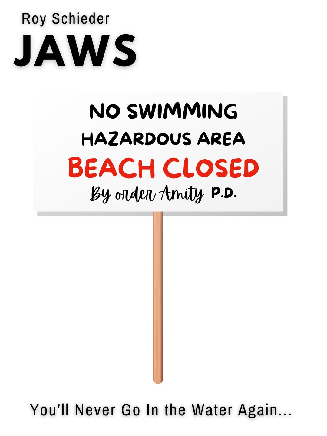 Minimalist Jaws Movie Fan Art Print - Etsy