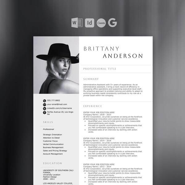 Picture of Job Resume - Etsy UK