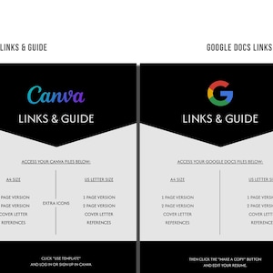 Professional Resume Template With Photo for Word, Google Docs, Canva ...