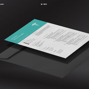 Editable Nurse Resume Template | Indesign, Word, Google Docs, Canva ...