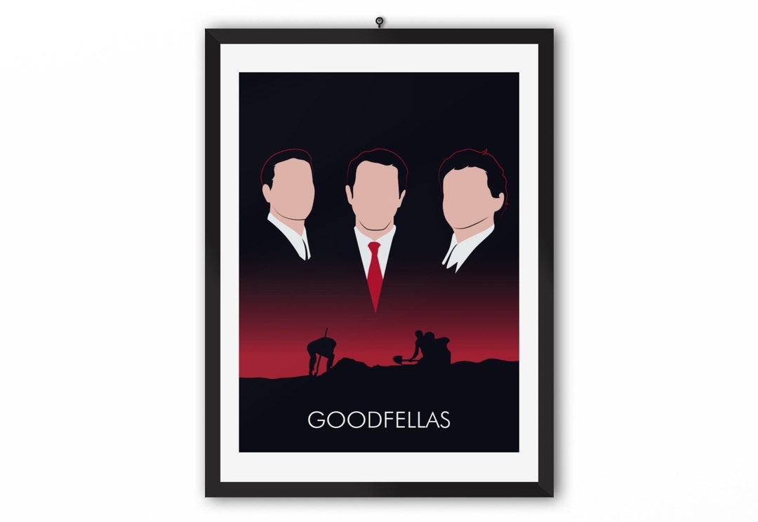 Goodfellas Movie Poster | Minimalist Art Poster | Geek Decor | Home ...