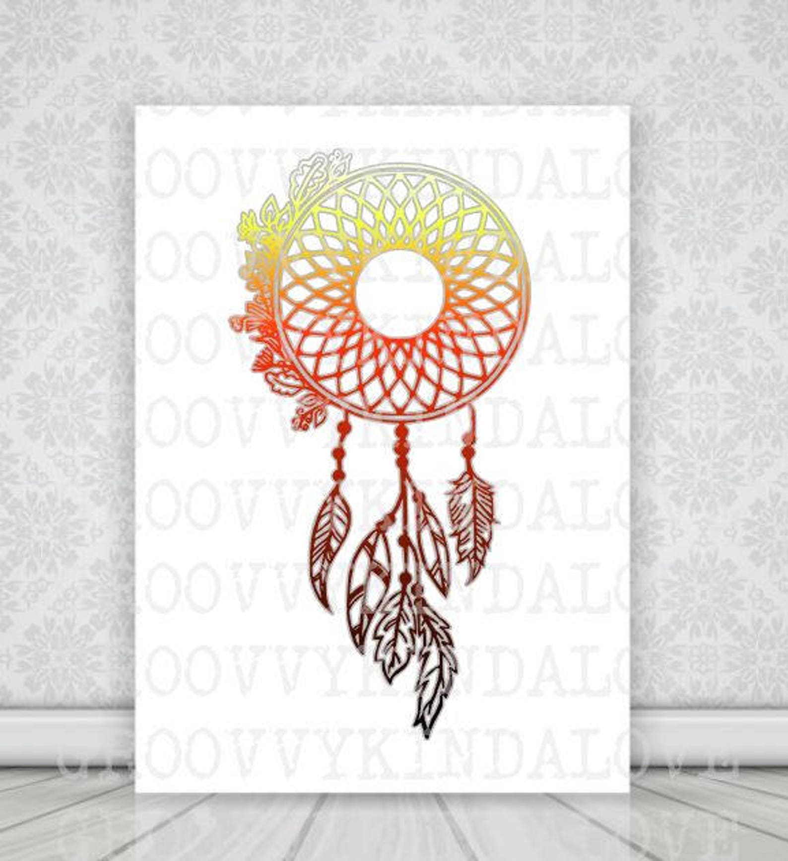 Dream Catcher Bundle 3 Designs Instant Download for Electronic Cutters ...