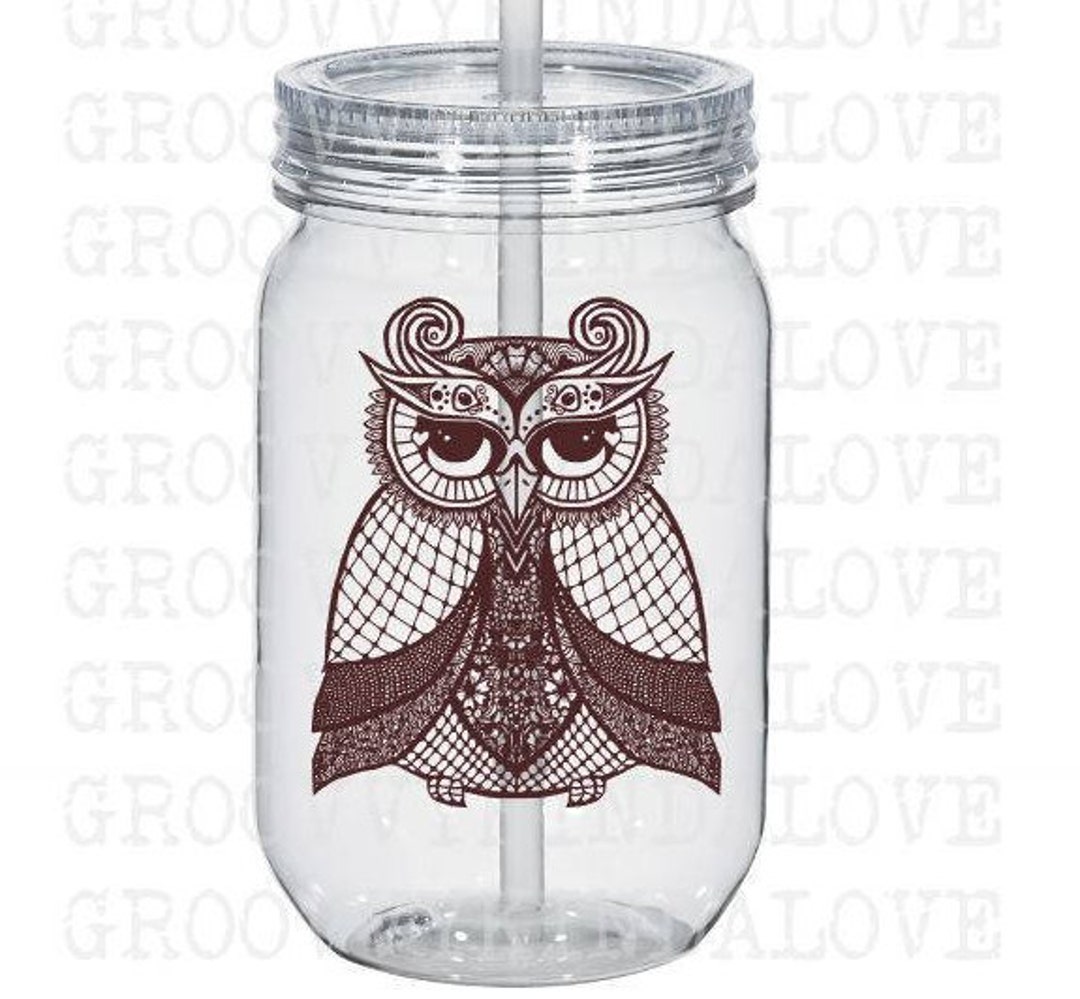 Owl Design Instant Download for Electronic Cutters Silhouette Cricut ...