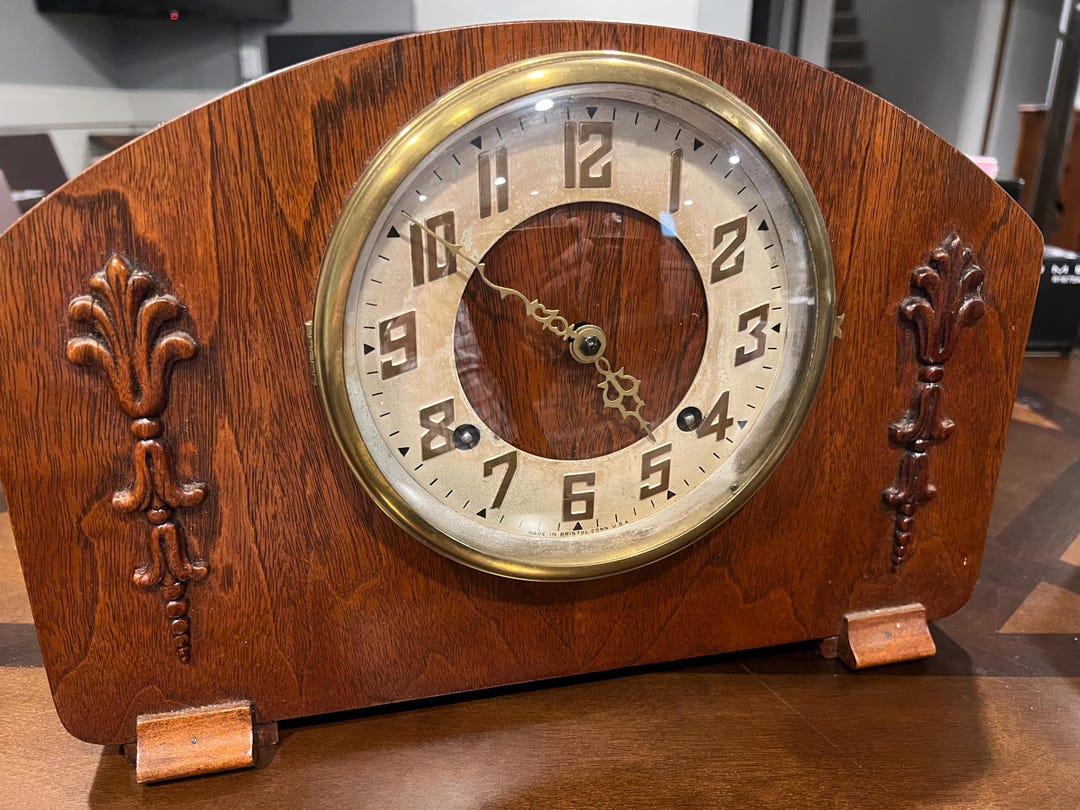 Antique Forestville Mantel Clock – Canadian Made, Overhauled, Original ...