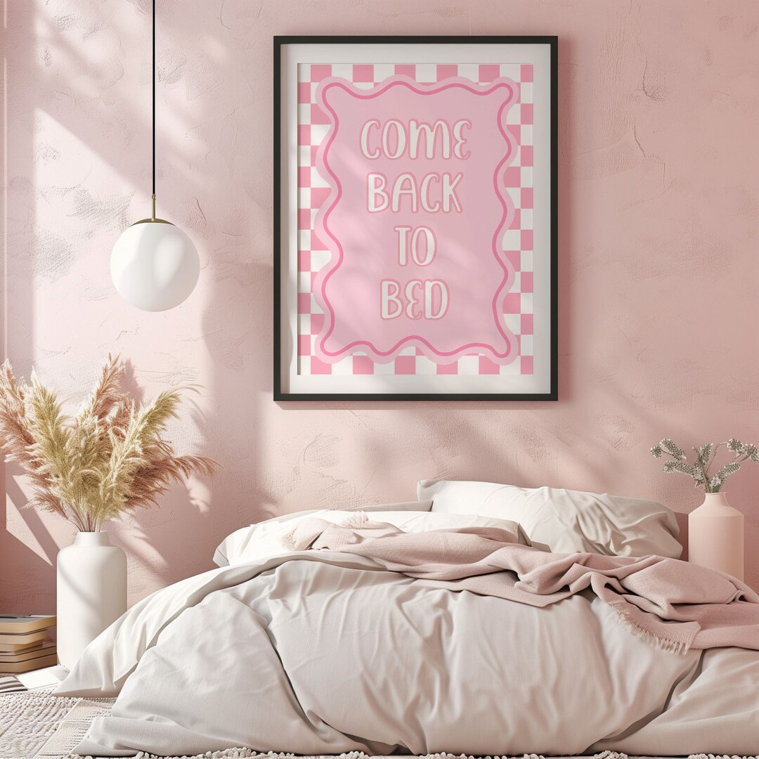 Come Back to Bed | Digital Printable Wall Art | Instant Download - Etsy