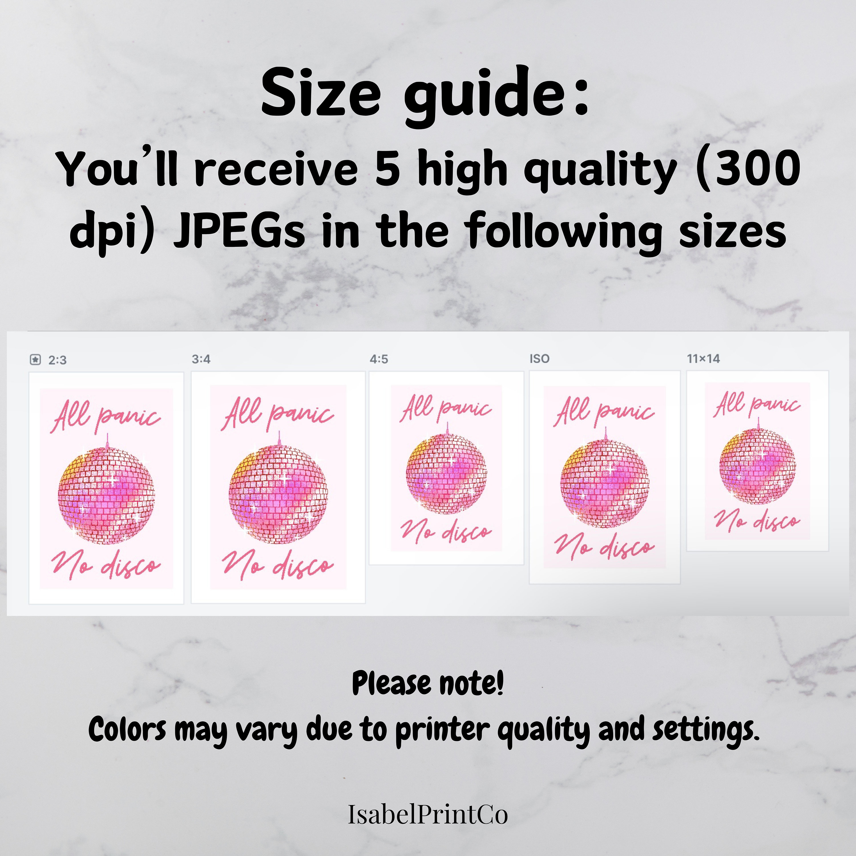 All Panic No Disco Digital Printable Wall Art Instant Download - Etsy