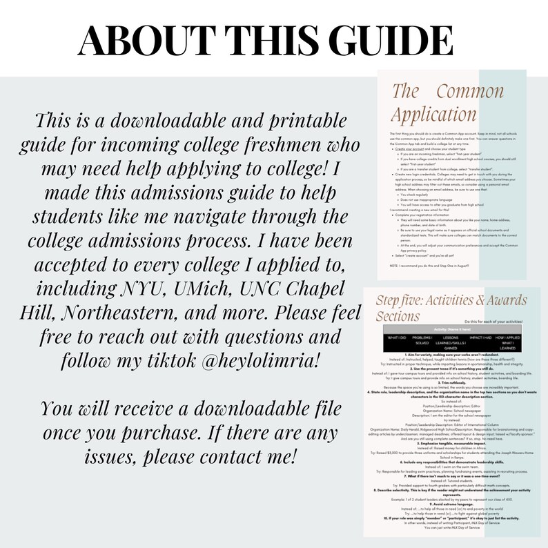 Ultimate College Admissions Process Guide for High Schoolers | Step-by ...