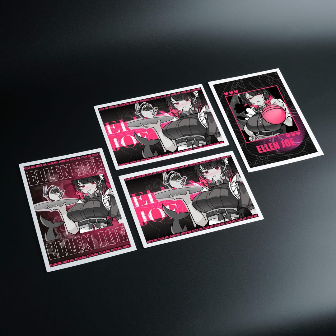 Original Zenless Zone Zero Ellen Joe Postcards, ZZZ Postcard, Stylish ...