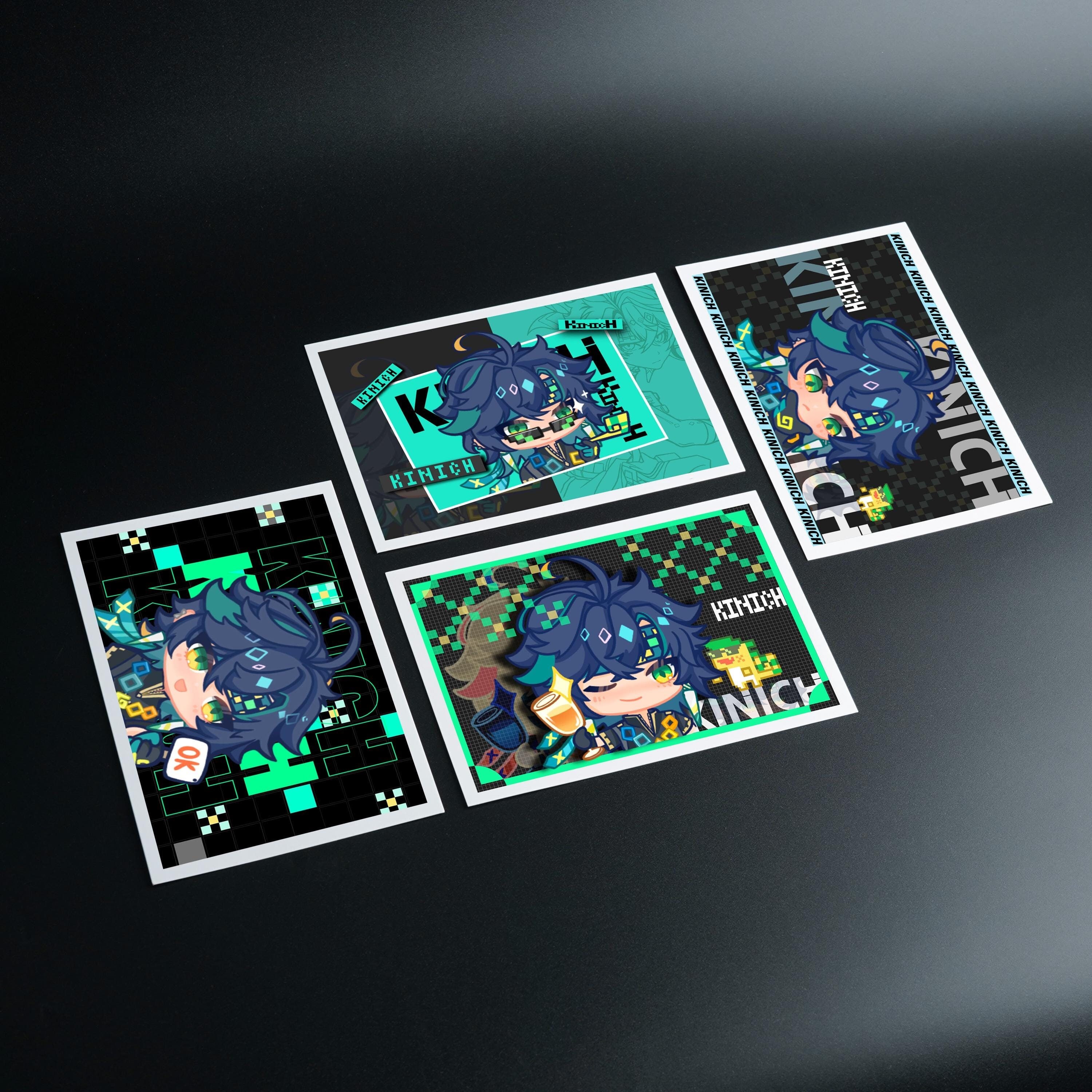 Original Genshin Impact Kinich Postcards,genshin Postcards, Stylish ...