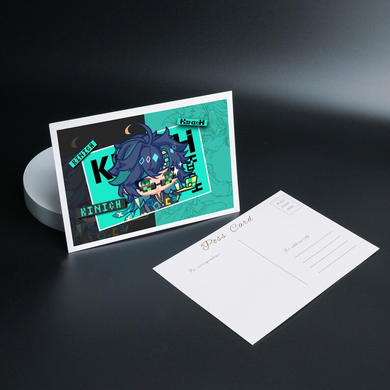 Original Genshin Impact Kinich Postcards,genshin Postcards, Stylish ...
