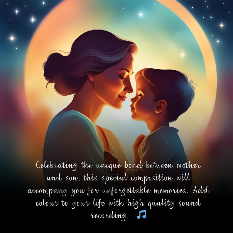 Personalized Mom&son Dance Song, Custom Wedding Music, Mother's Day ...