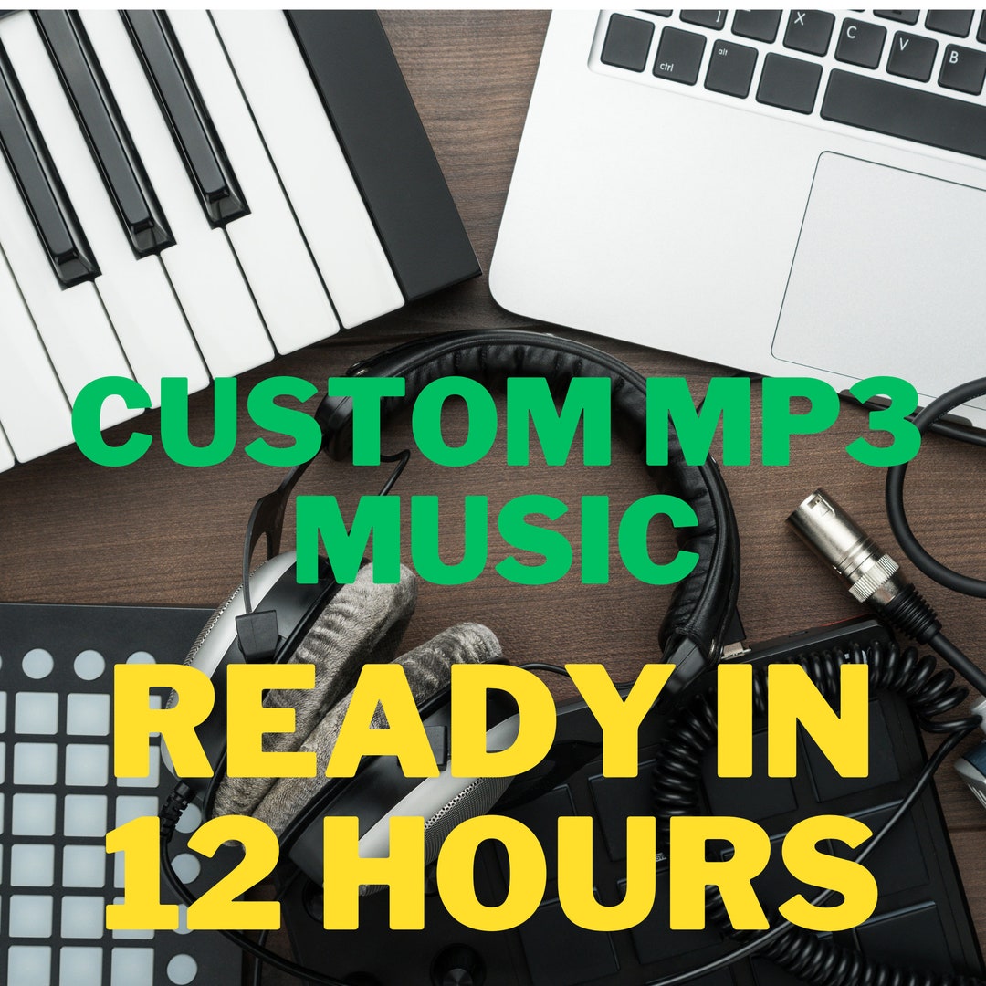 Custom MP3 Music, Downloadable Content, Personalized Song, Custom Beat ...
