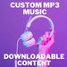 Custom MP3 Music, Downloadable Content, Personalized Song, Custom Beat ...