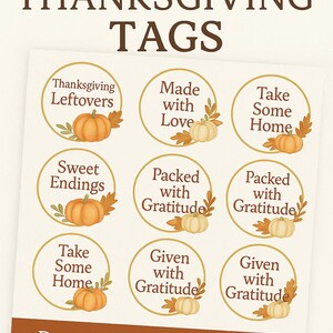 Thanksgiving Planner Bundle | 16 Printable Prep Kit | Meal Planner ...