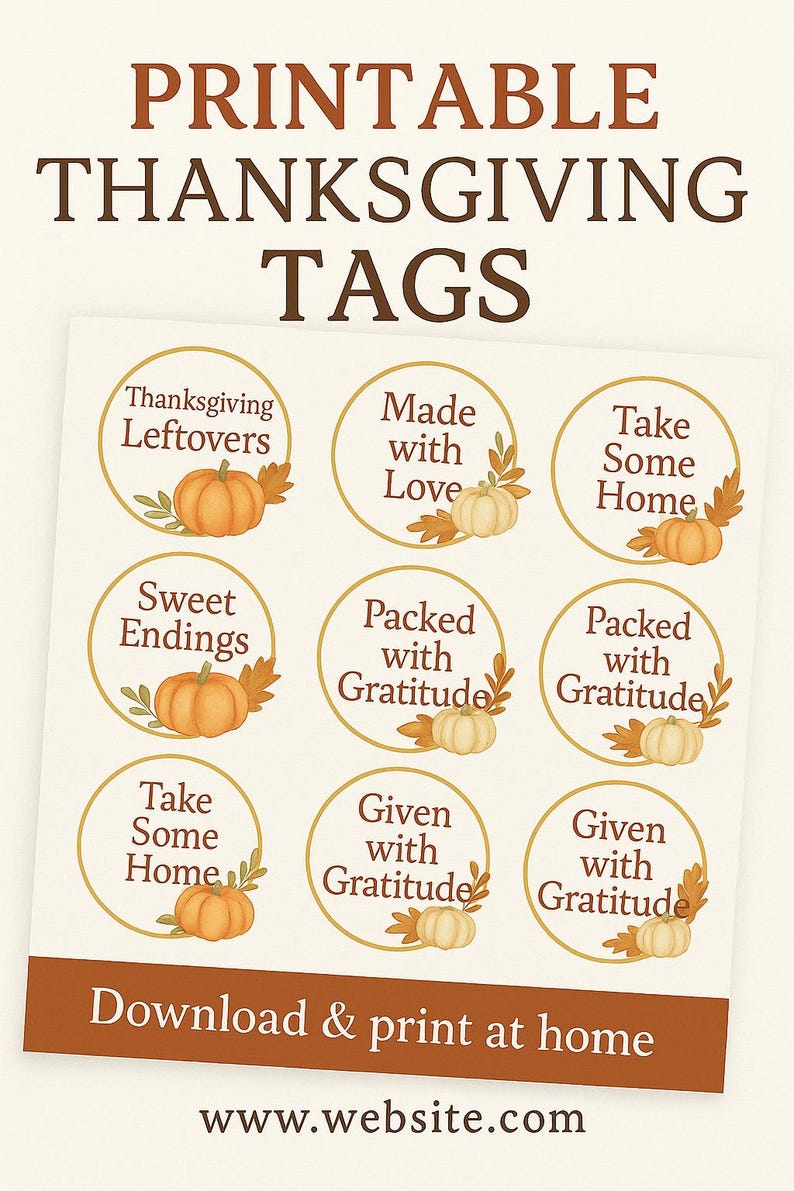 Thanksgiving Planner Bundle | 16 Printable Prep Kit | Meal Planner ...