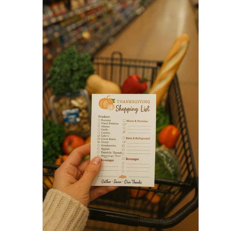 Thanksgiving Planner Bundle | 16 Printable Prep Kit | Meal Planner ...