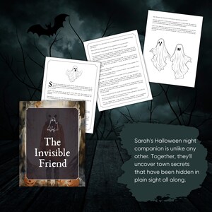 Spooky Short Stories for Kids 6 Halloween Tales 24-page Digital PDF Set ...