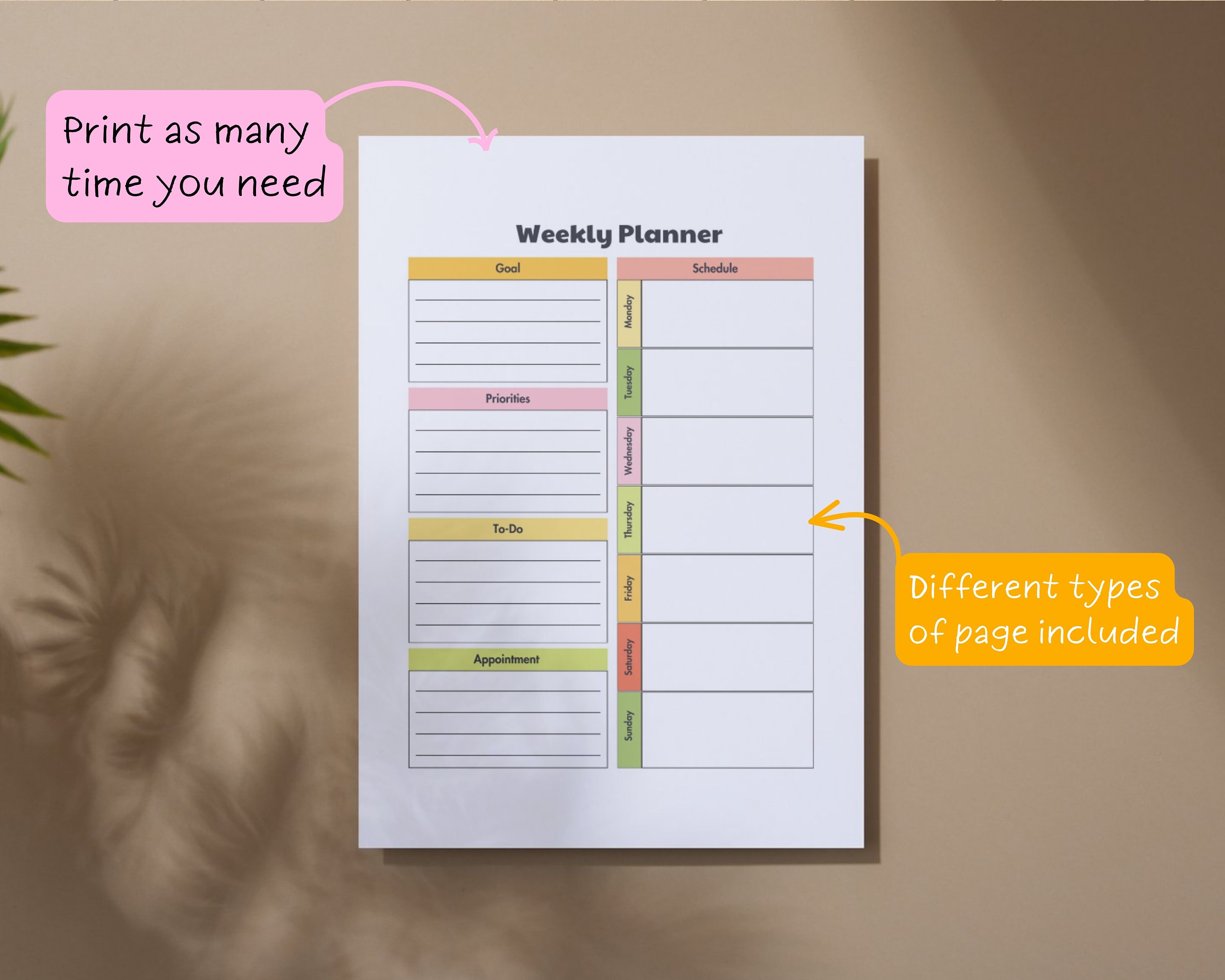 2024-2025 Homeschool Planner Printable PDF Homeschool Lesson Planner ...