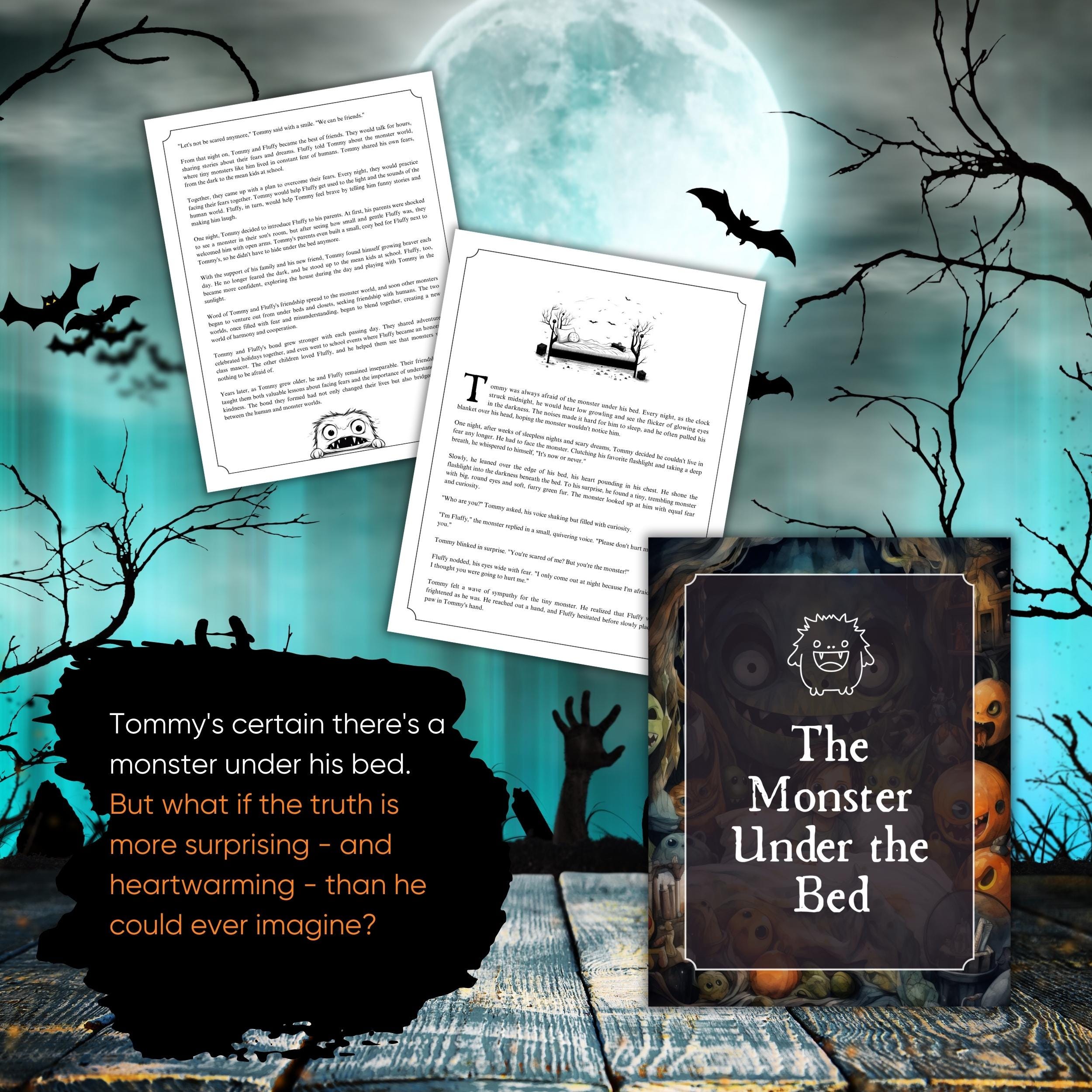 Spooky Short Stories for Kids 6 Halloween Tales 24-page Digital PDF Set ...