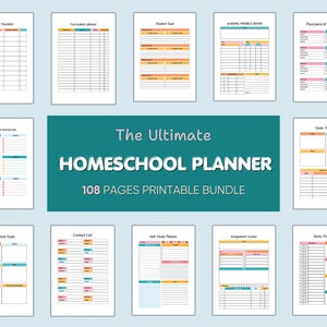 Back to School Planner School Checklist Kids Back to School Planner ...