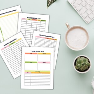 2024-2025 Homeschool Planner Printable PDF Homeschool Lesson Planner ...