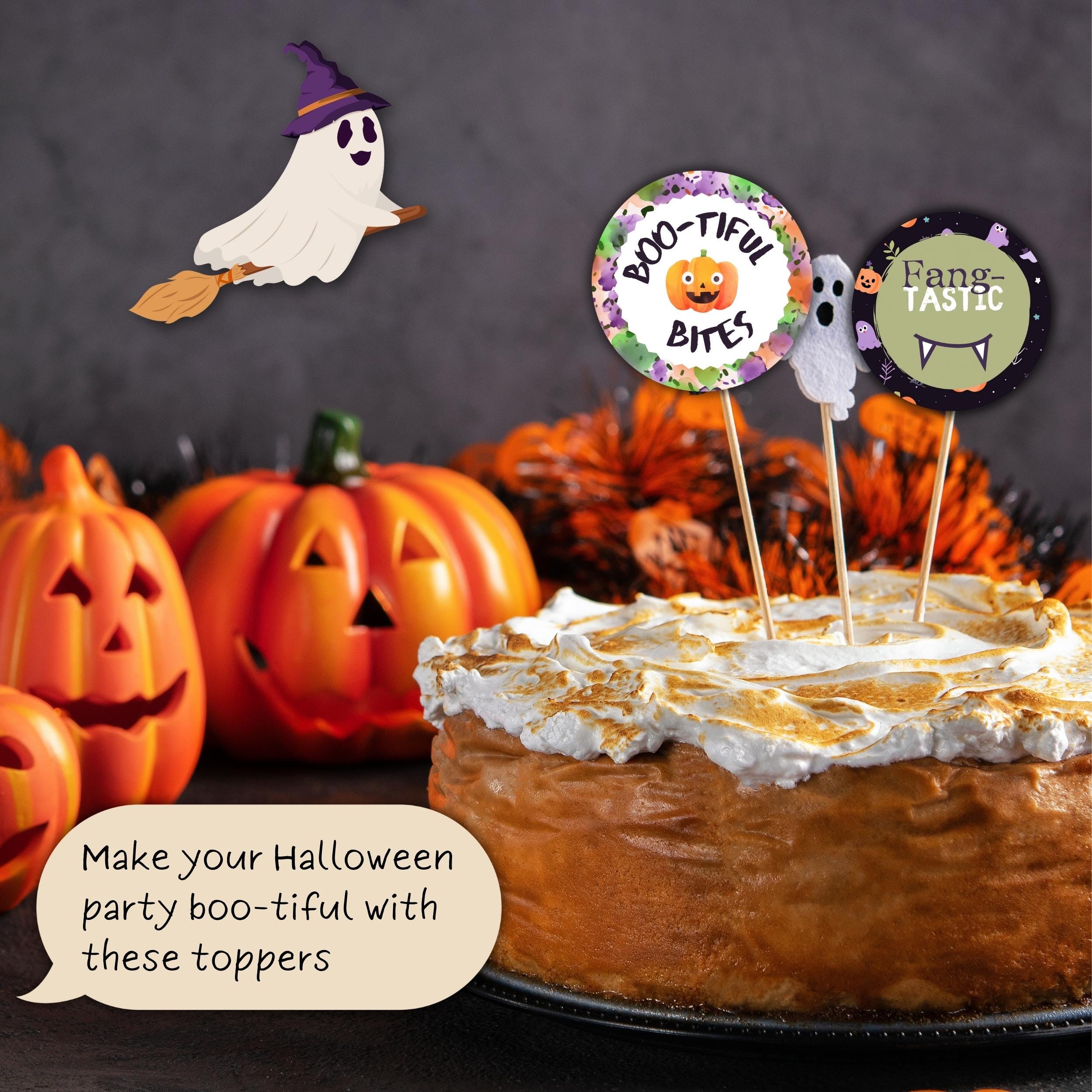 Halloween Printable Cupcake Toppers Halloween Printable Decoration ...