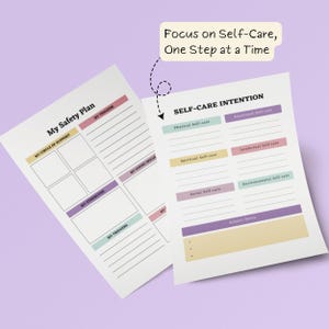 Printable Mental Health Journal Digital Therapy Workbook for Adults ...