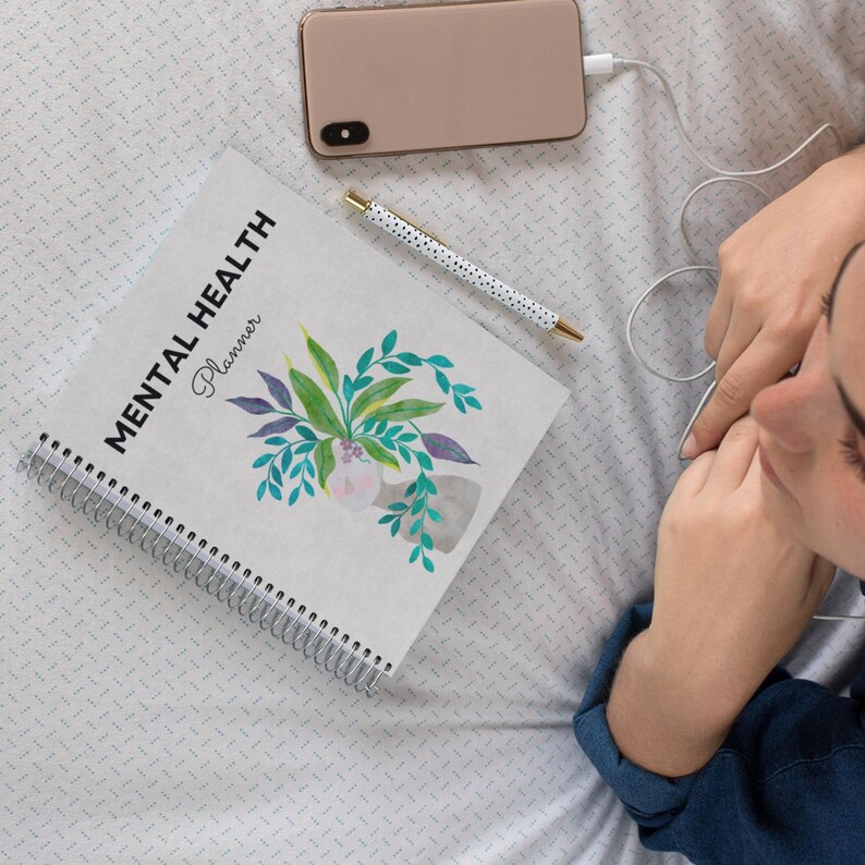 Mental Health Planner Printable, Calm Your Mind Journal, Mindfulness ...